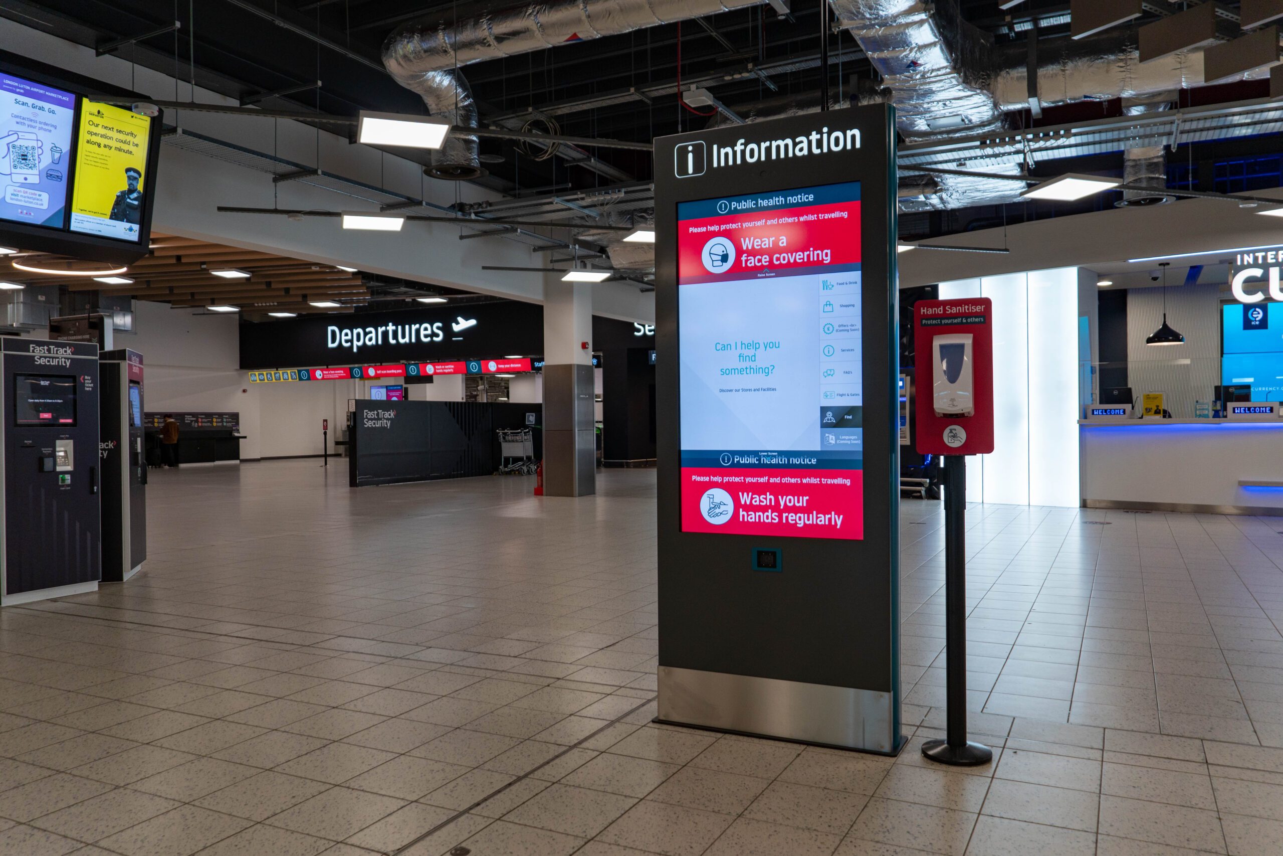 Airport Invests In A Bespoke Wayfinding Solution