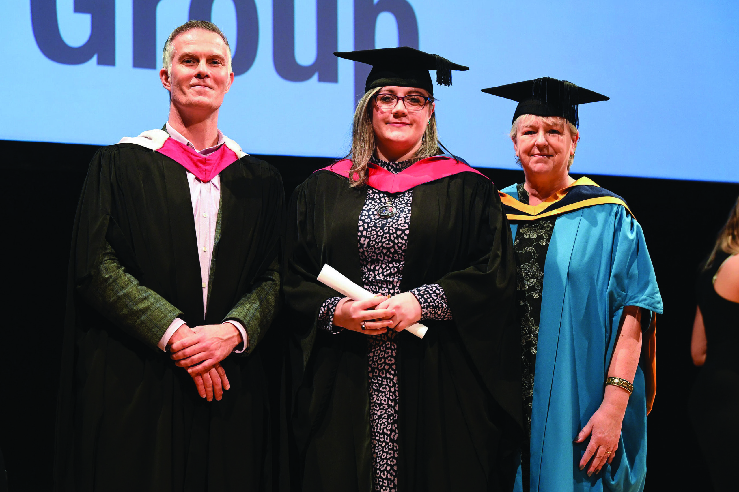 Graduation ceremony for apprentice who delivered huge savings