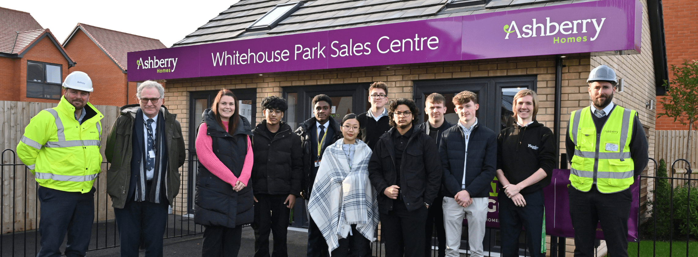 Homebuilders Help Students Learn About The Housebuilding Process