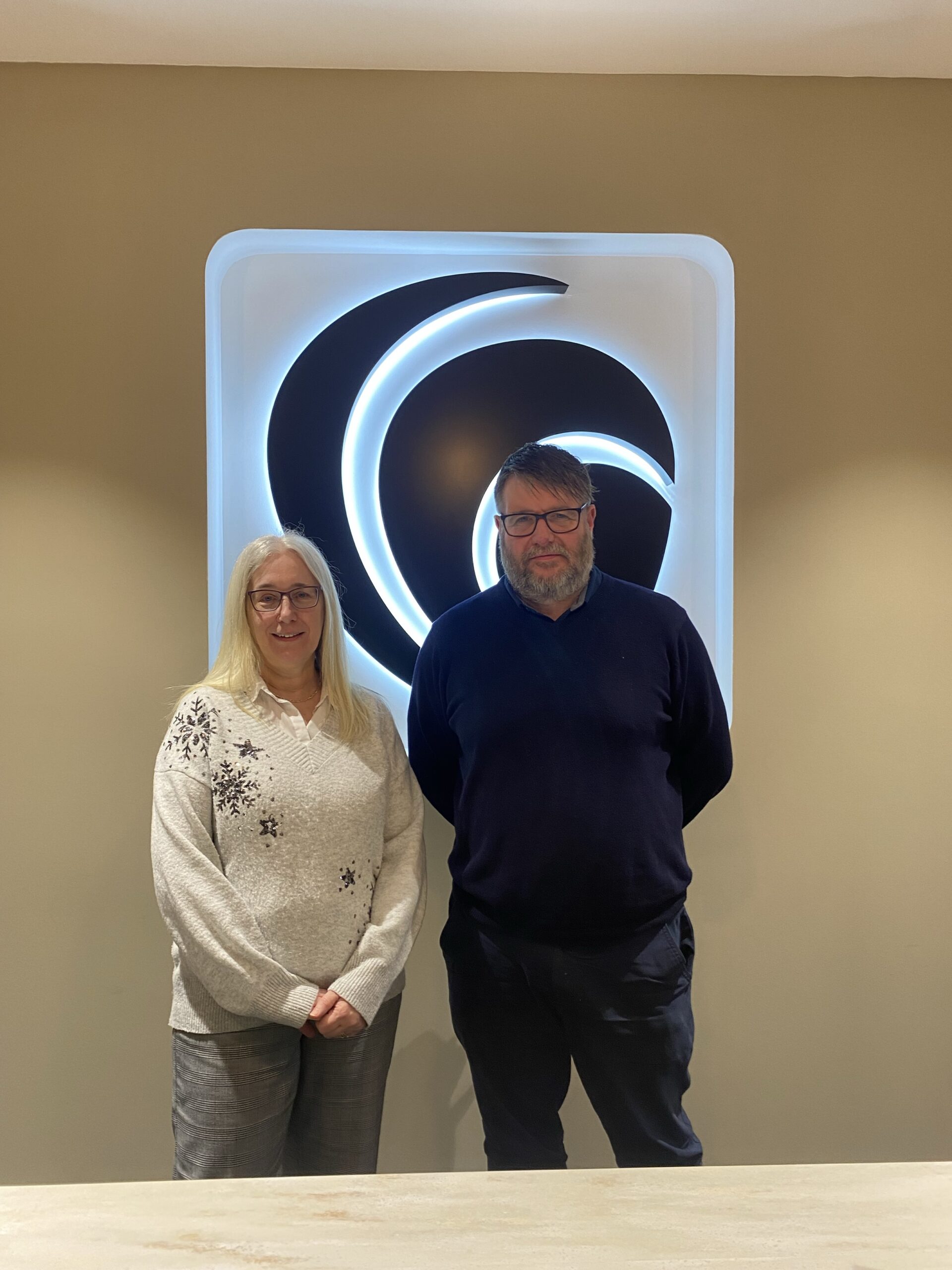 Two valued team members celebrate their 30th anniversary