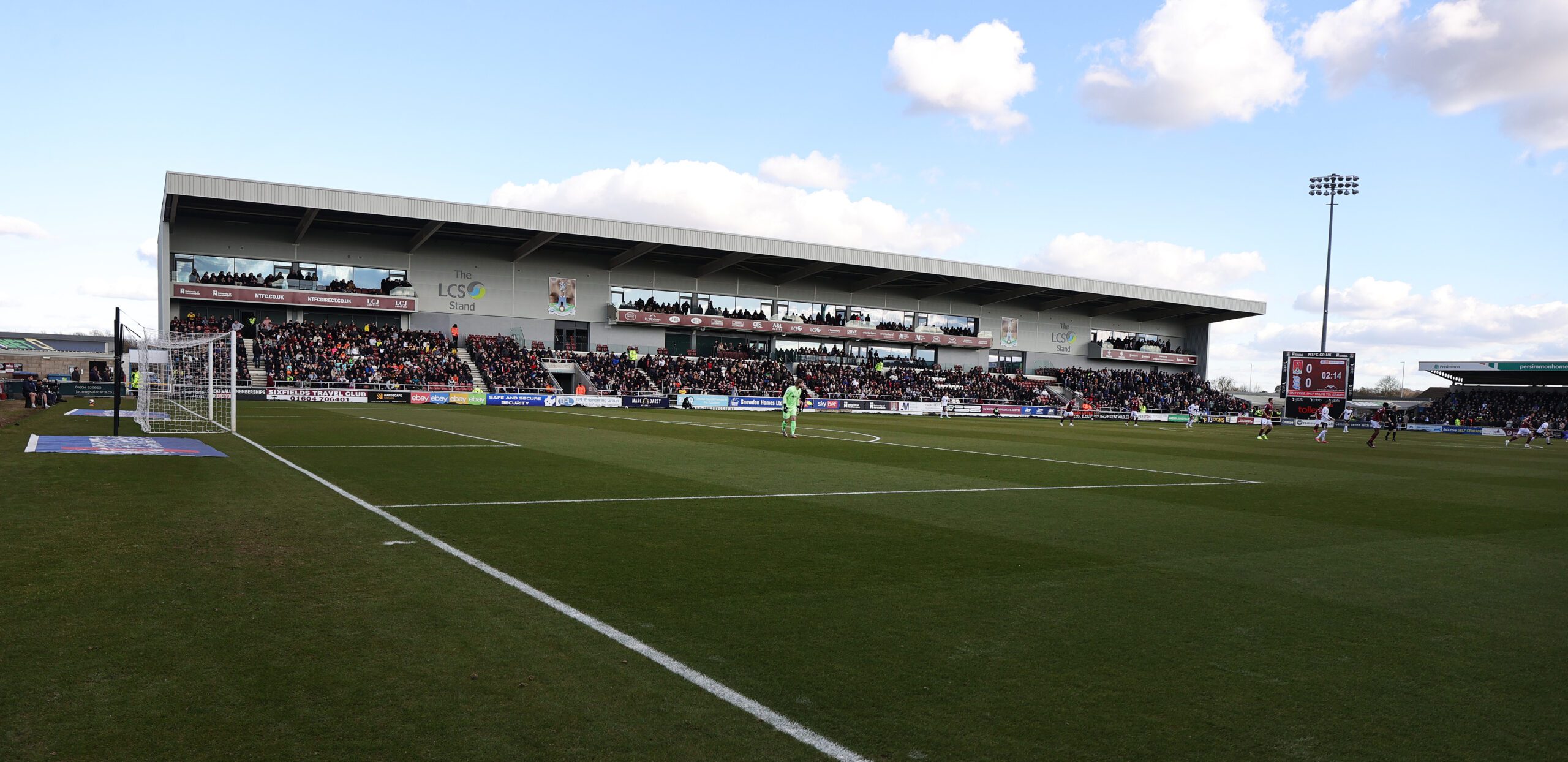 Exciting times as a phased opening of new stand begins